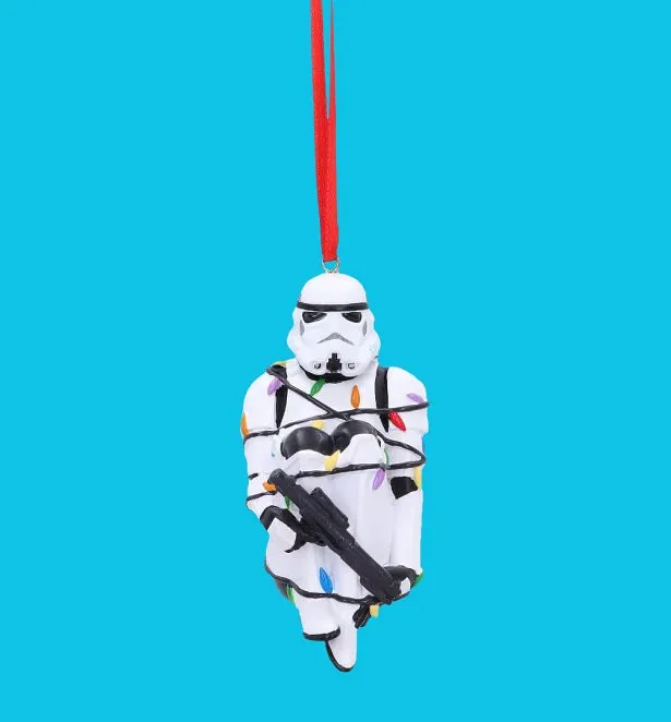 Star Wars Stormtrooper in Fairy Lights Hanging Decoration